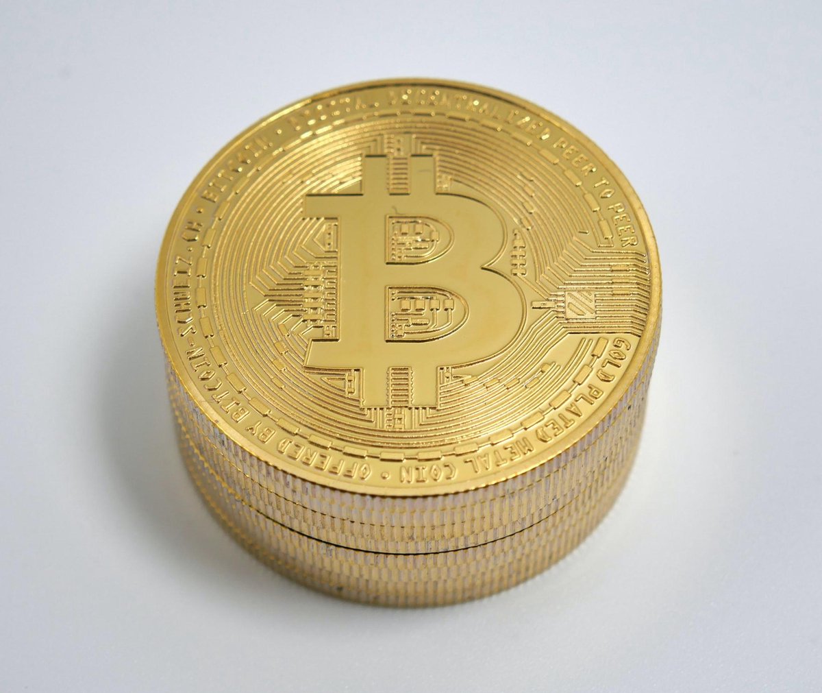 Bitcoin Munt met Hoes | Fysieke bitcoins | 2 STUKS | bol.com