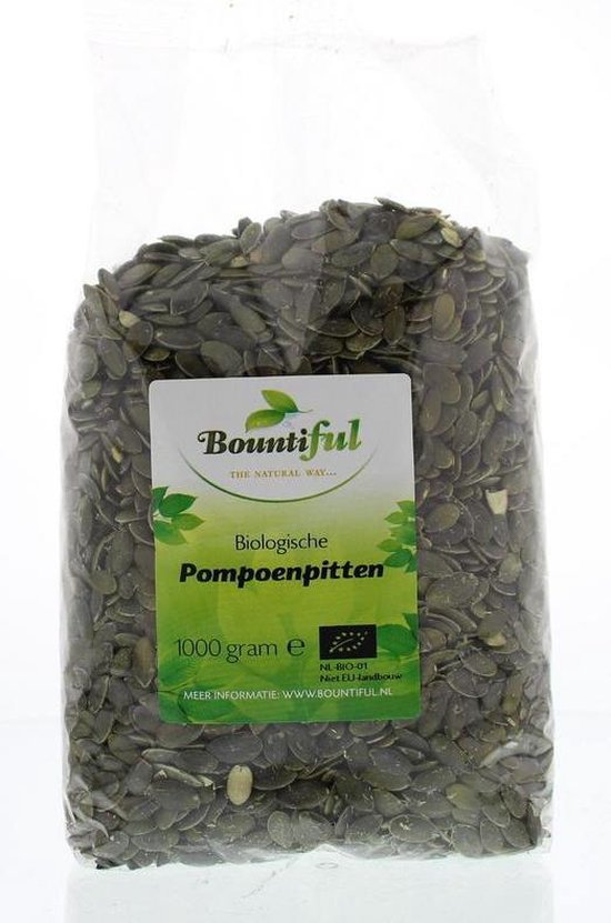 Bountiful Pompoenpitten bio (1000g) | bol