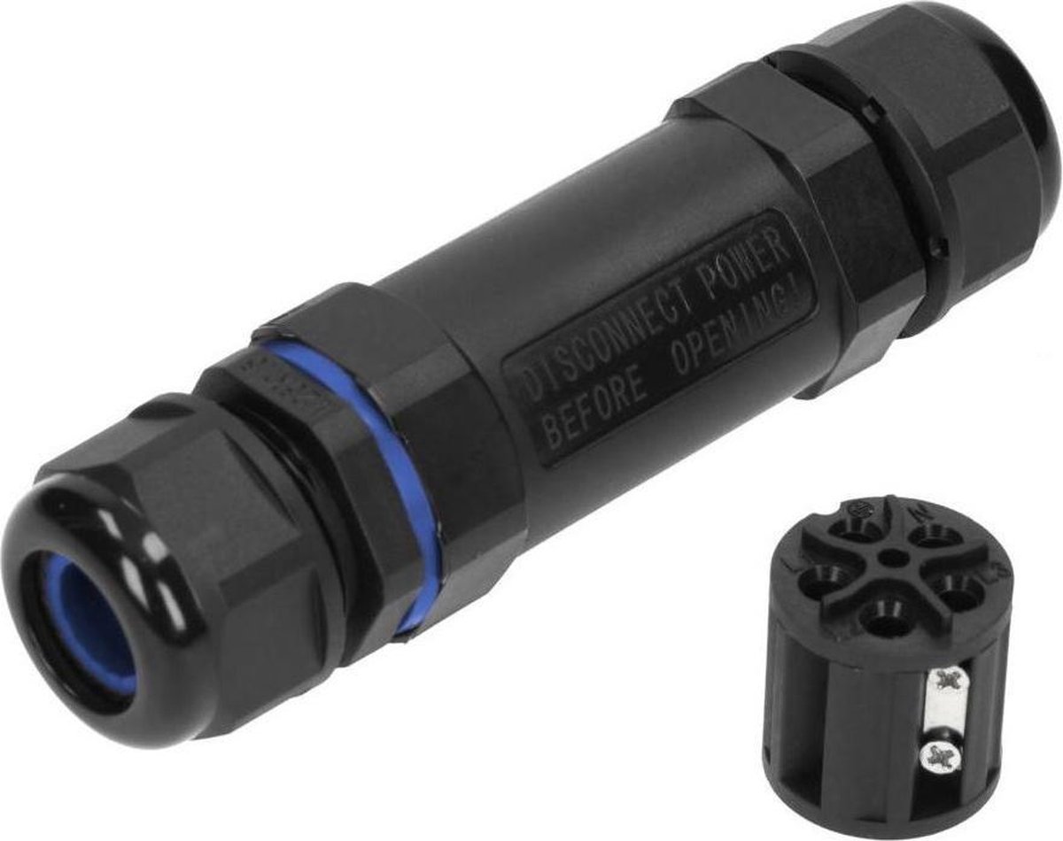 Waterdichte kabelverbinder - 5x6mm² - IP68 - XXL connector | bol.com