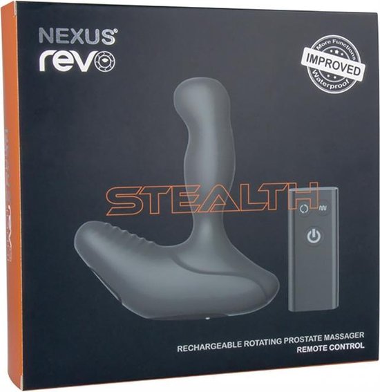 Nexus Revo Stealth Prostaat Massager Zwart