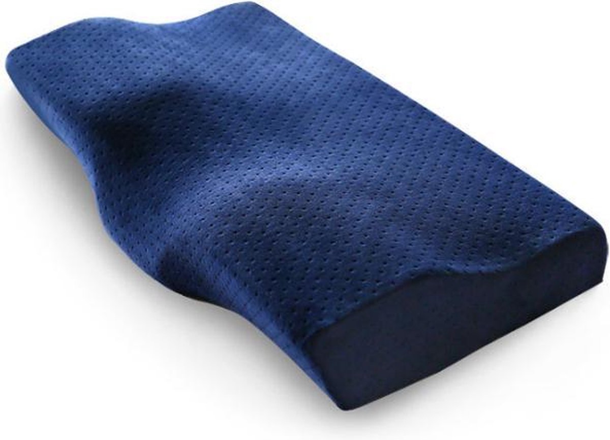 Orthopedisch Hoofdkussen tegen Nekklachten - Hoofdkussen van Traagschuim- Ergonomisch... | bol.com