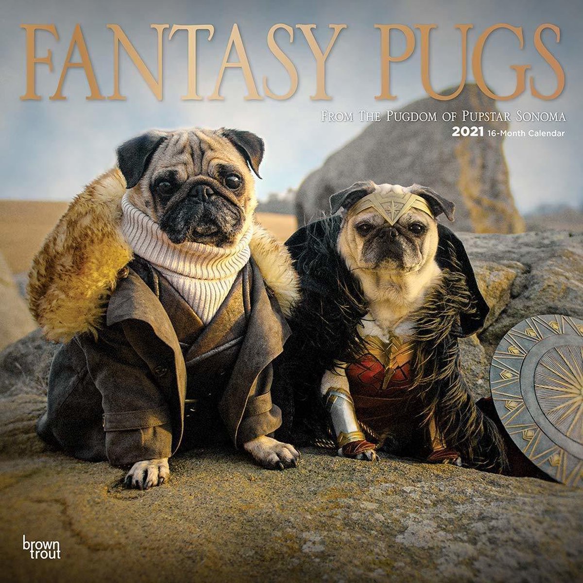 Fantasy Pugs 2021 Square | bol.com
