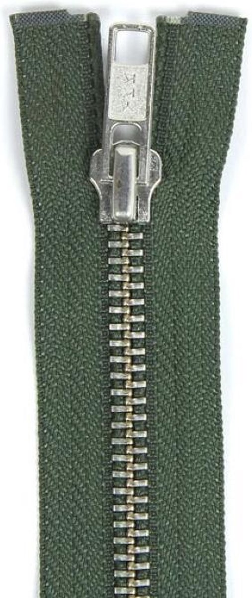 YKK rits deelbaar nikkel 6 mm zwart 70 cm | bol.com