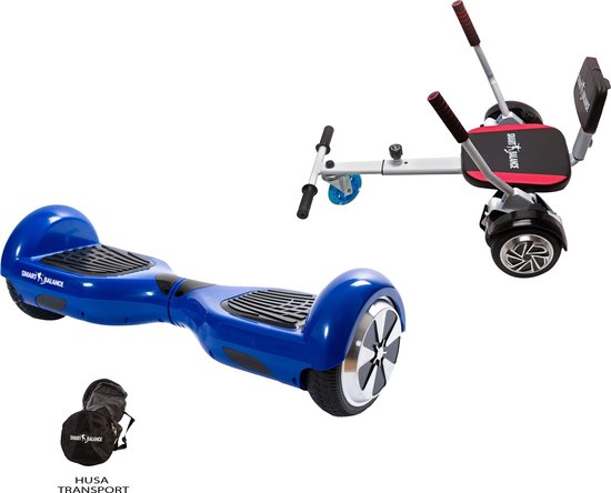 Package Smart Balance™ Hoverboard 6.5 inch, Regular Blue PowerBoard ...