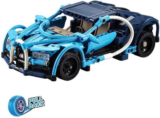 Cada bricks technische bouwdoos - Pull back auto 6 in 1 bouwpakket | bol