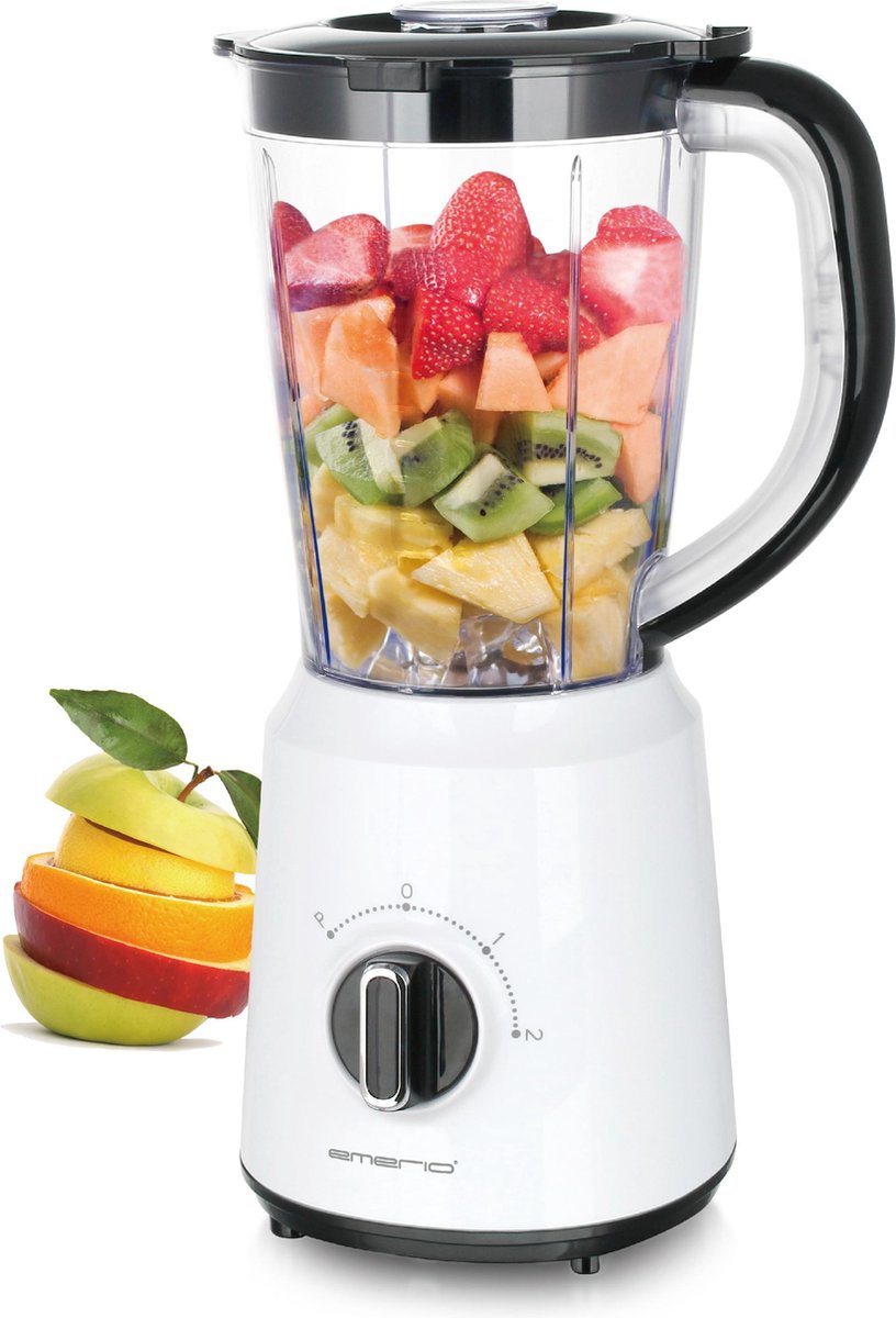 Emerio BL-124816 - Power Blender - Inhoud 1.5L - Plastic kan - Wit ...
