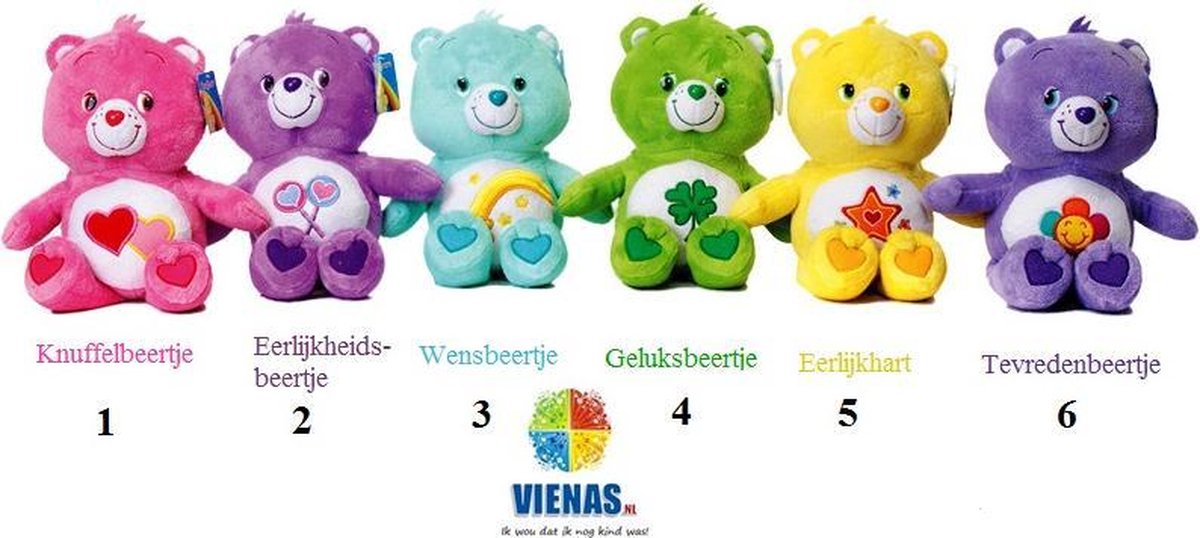 bol.com | Troetelbeertjes knuffel care bears - Blauw - 60 cm - Super ...