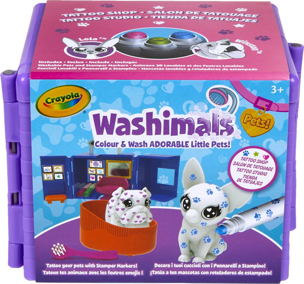Crayola Washimals Tattoo Studio | bol.com