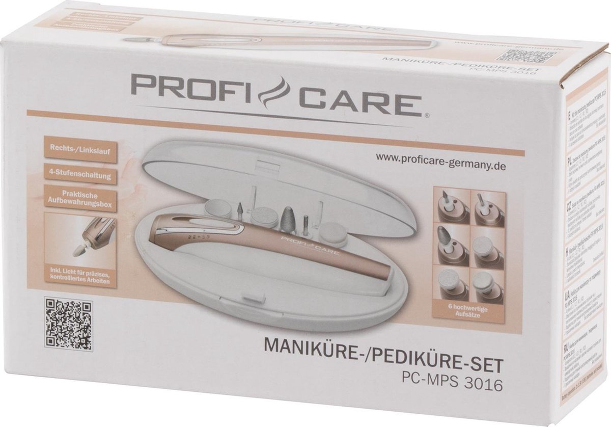 ProfiCare Manicure en Pedicure set | bol.com