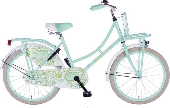 Spirit omafiets 22 inch groen | bol.com