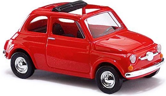 Fiat 500 Red open Roof | bol.com
