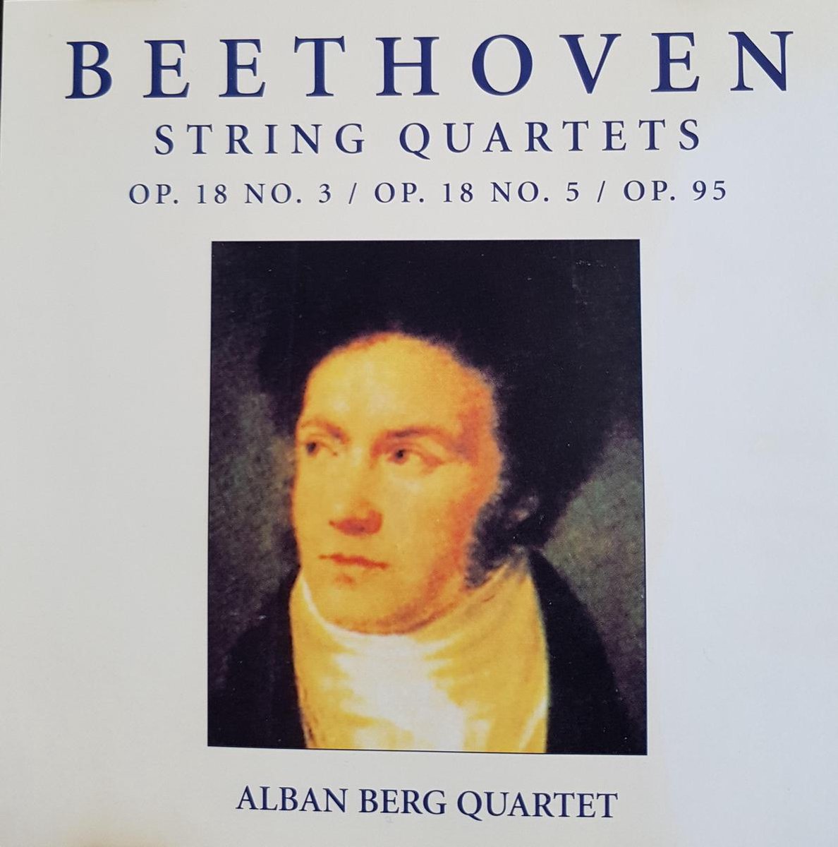Beethoven - String Quartets Op.18 no 3 / OP 18 NO 5 / OP 95, Beethoven/ Alban Berg... | bol.com