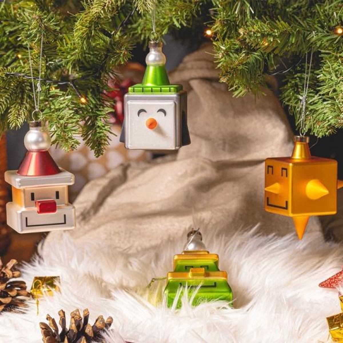 Alessi kerstbal Palle Quadrate Snow Cube | bol.com