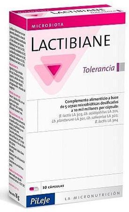 Lactibiane Tolerance - 30 Capsules - Voedingssupplement - Probiotica | bol