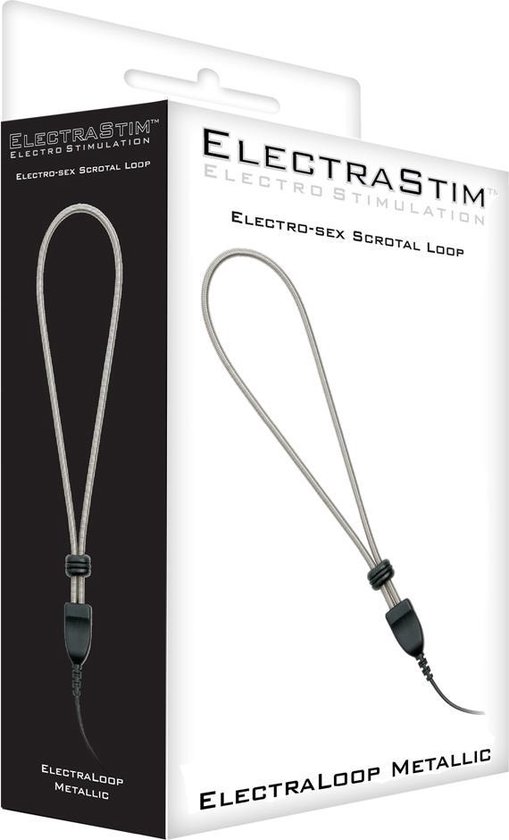 Metallic Adjustable Scrotal Loop - Electric Stim Device - ElectraStim ...