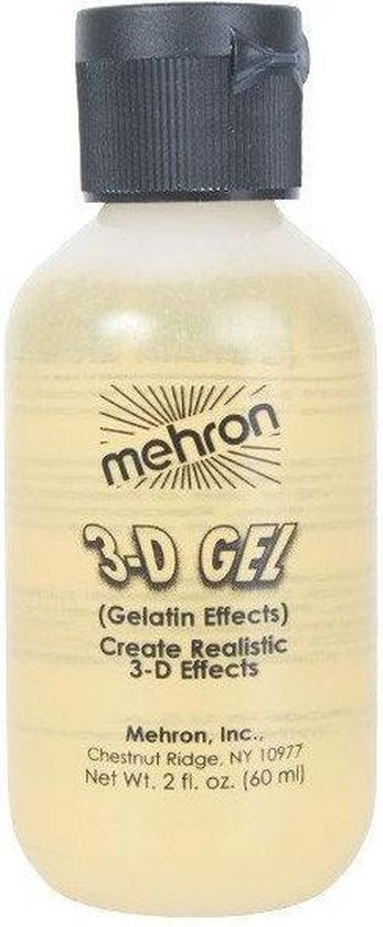 Mehron 3-D Gel voor het maken van wonden en littekens - transparant ...