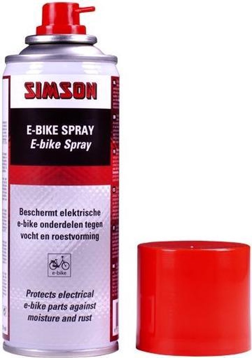 Simson E-Bike Spray - Anti Roest - Anti vocht - 200 ML | bol.com
