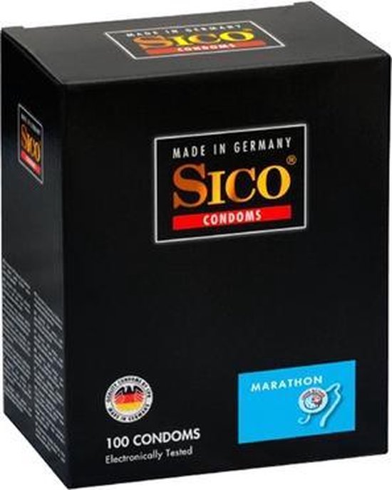 Sico Marathon Condooms - 100 Stuks - Sico - Transparant - Condooms | bol