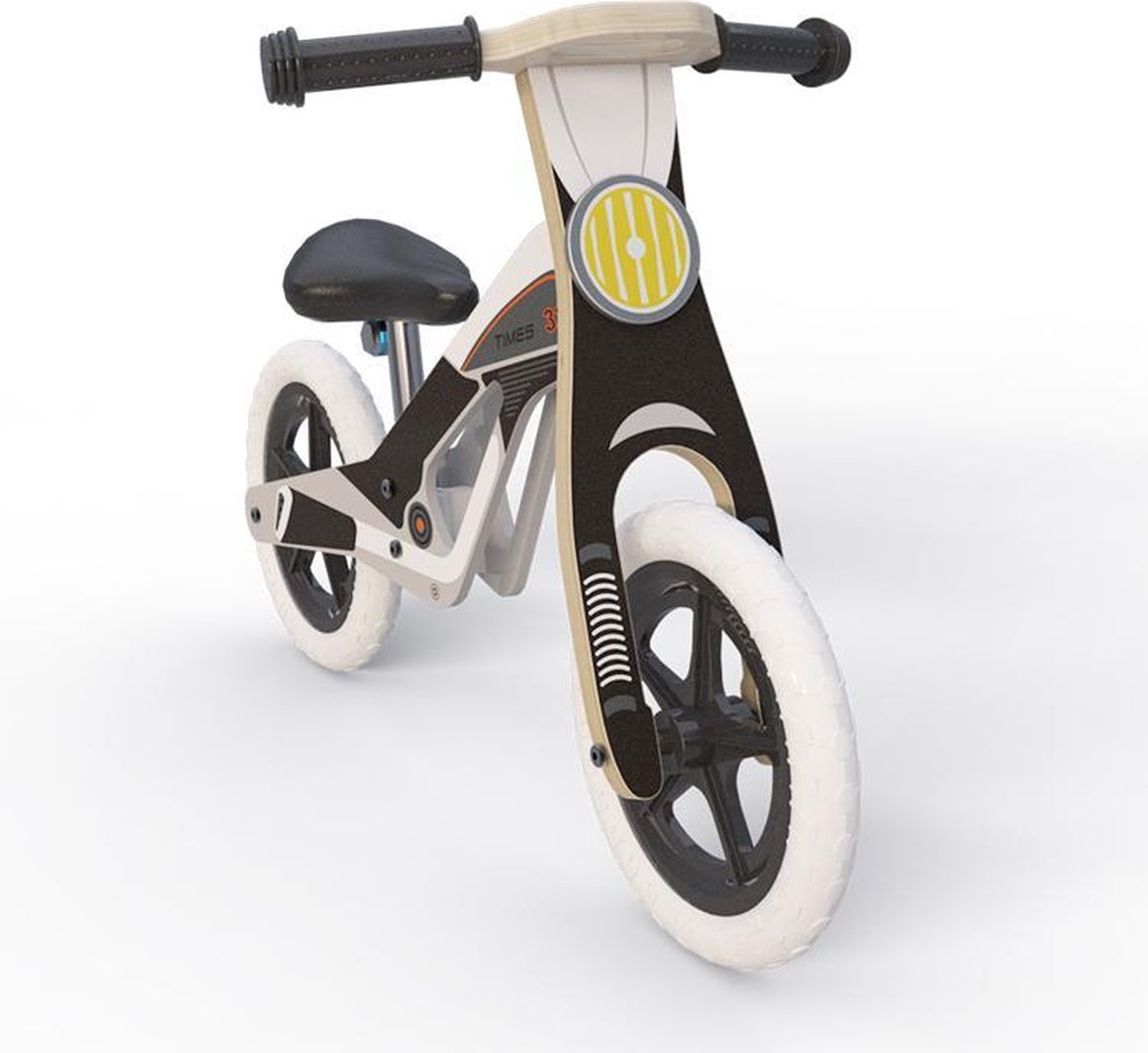 IMPAQT Houten kinder Loopfiets - in hoogte verstelbaar | bol.com