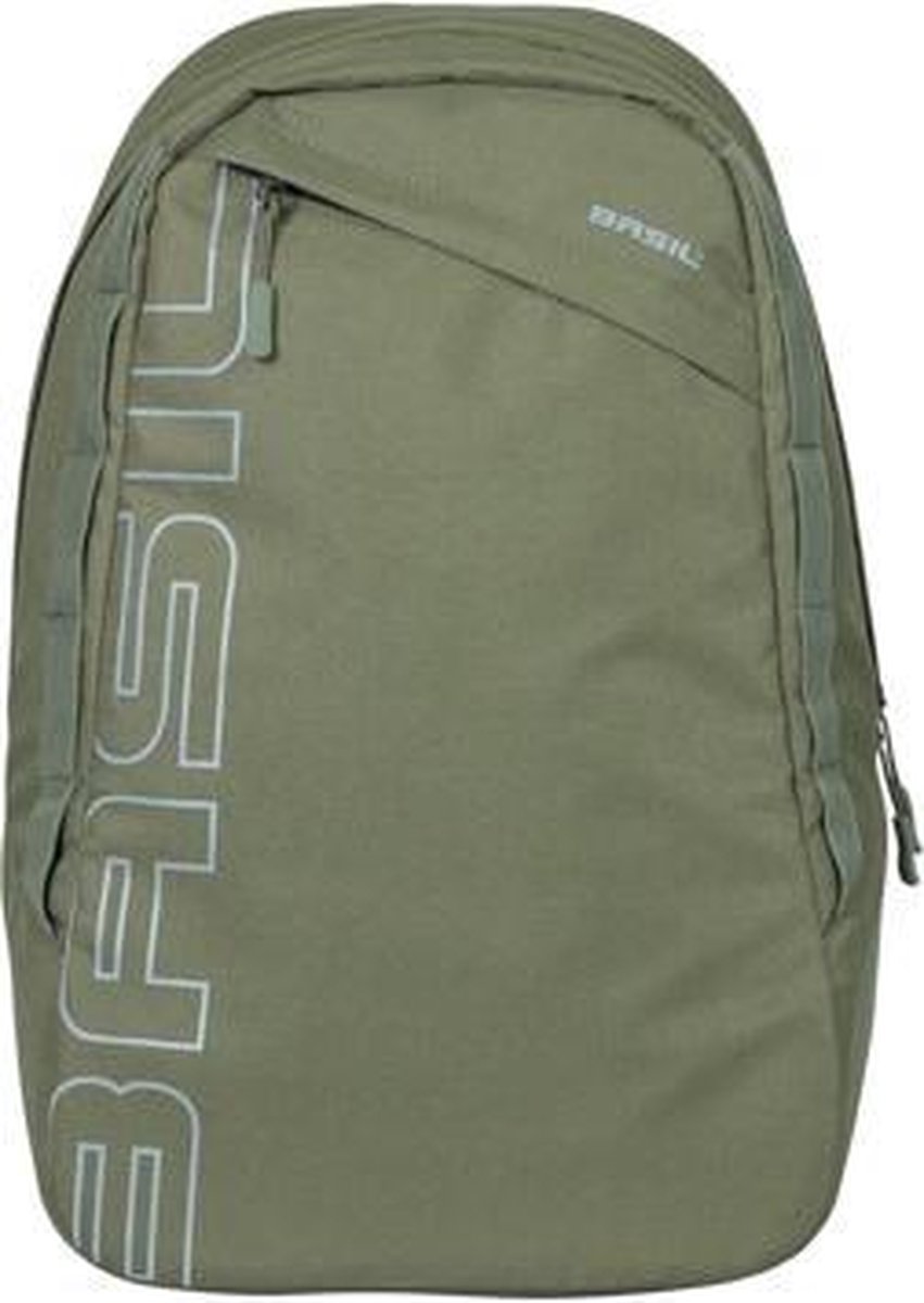 Basil Flex Fietsrugzak - Enkele fietstas - Groen - 17 Liter | bol