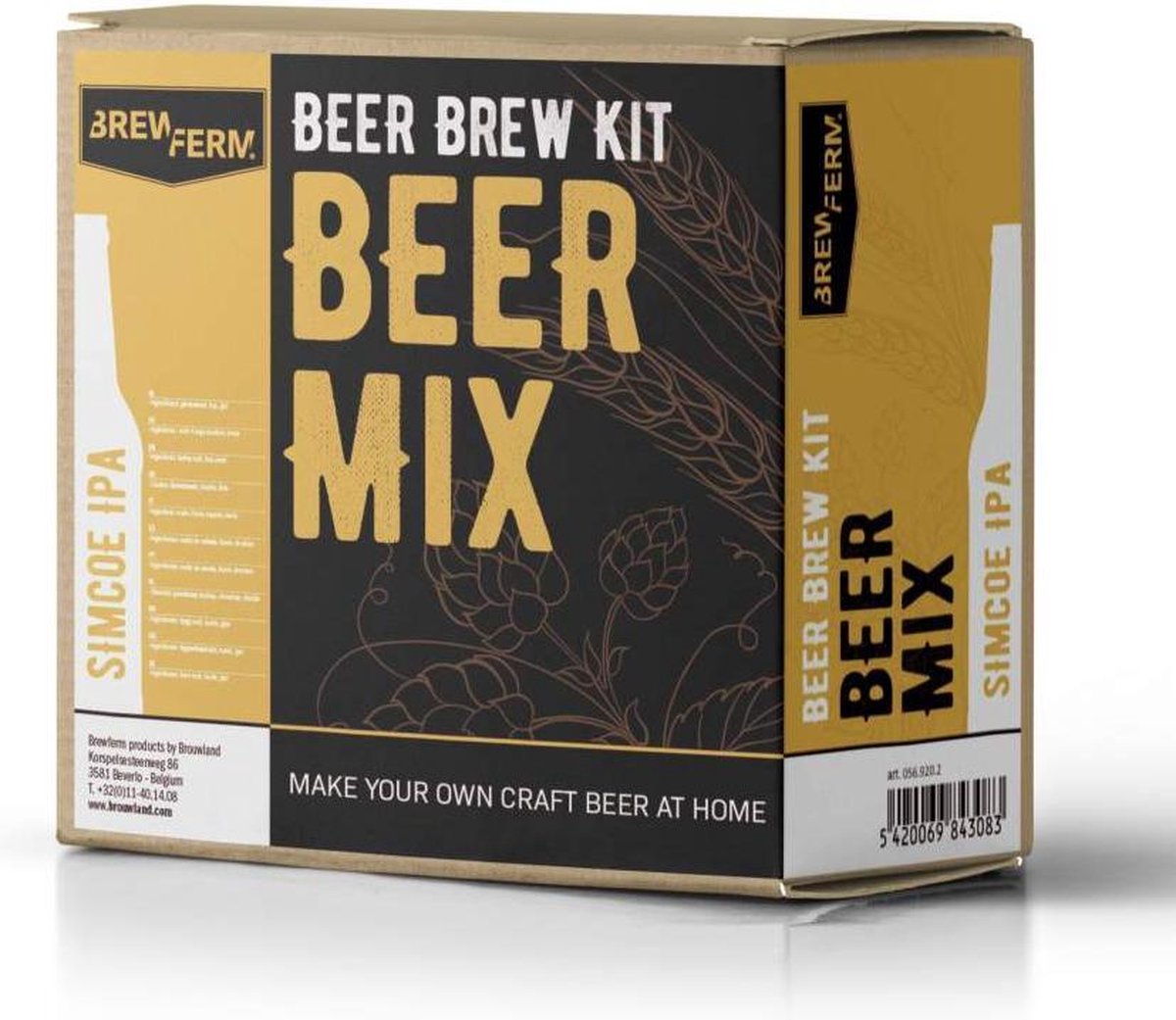 Brewferm Beer Brew Kit - Simcoe IPA - bier brouwen - startpakket - navulkit -... | bol.com