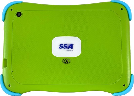 Cammy Kids Tablet Robust - Kindertablet - 16GB - Groen - Inclusief 16GB ...