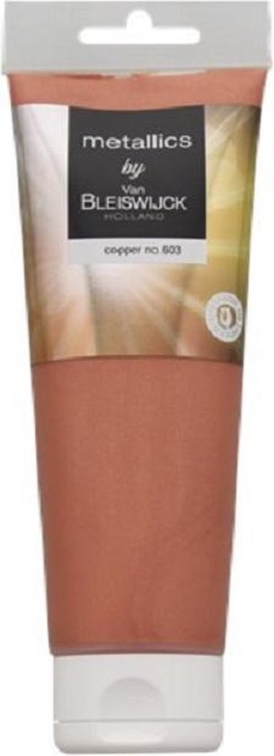 Acrylverf Koper Metallic - Tube 250 ml - Metallics | bol