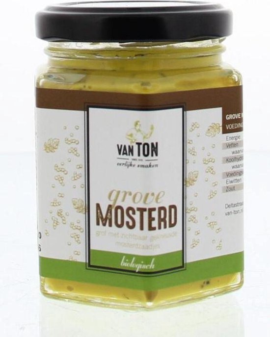 Van Ton Mosterd grof 170 gram | bol