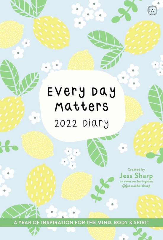Every Day Matters 2022 Pocket Diary, Jess Rachel Sharp | 9781786785497 ...