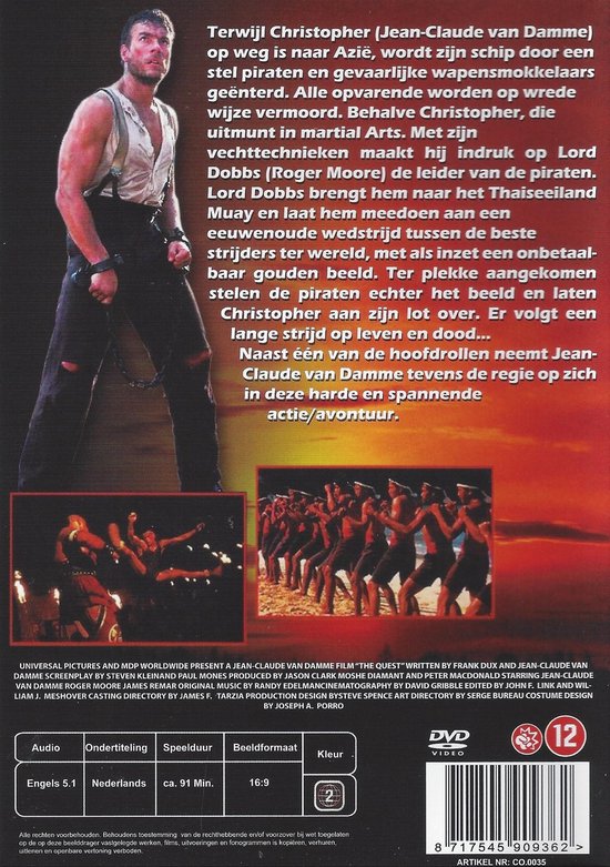 The quest - Jean Claude van Damme - dvd (Dvd) | Dvd's | bol