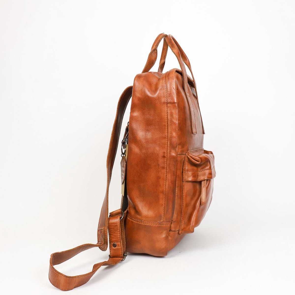 Bear Design Maja Leren Rugzak - Cognac | bol