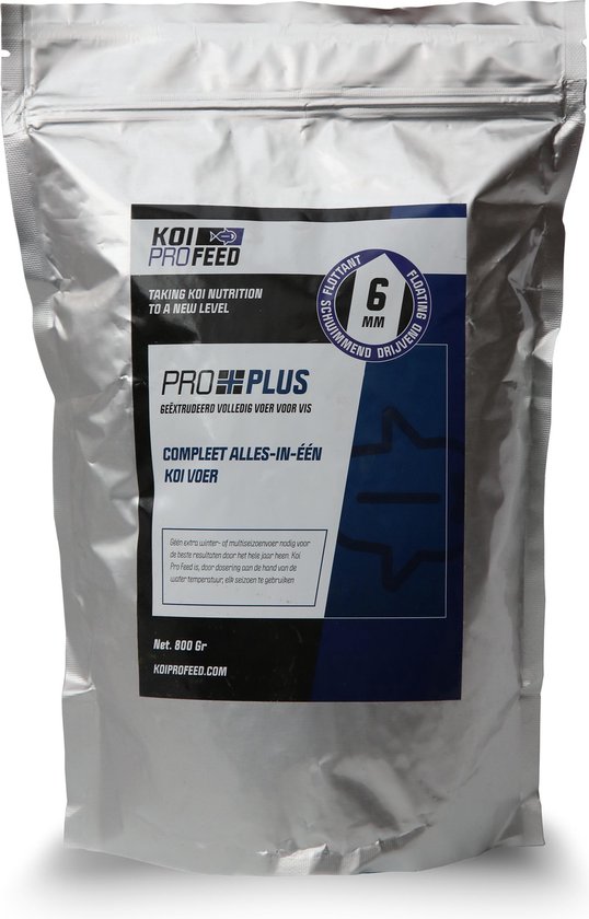 Koi Pro Plus pellets 6 mm 800 gram |Koivoer | koi | karper ...