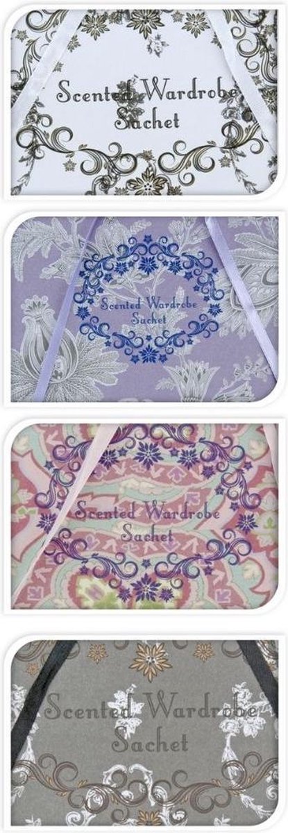 Orange85 Geurzakjes - voor Kledingkast - Geurbuiltjes - 4 Verschillende ...