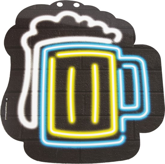 Neon - symbool - biertje | bol