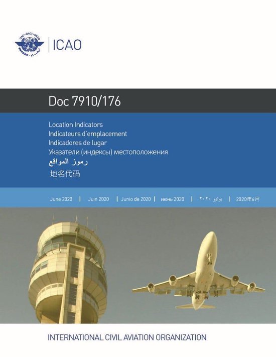 ICAO 7910 Location Indicators, Icao | 9789292589486 | Boeken | bol