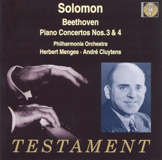 Solomon - Beethoven: Piano Concertos nos 3 & 4, Solomon Cutner | CD ...