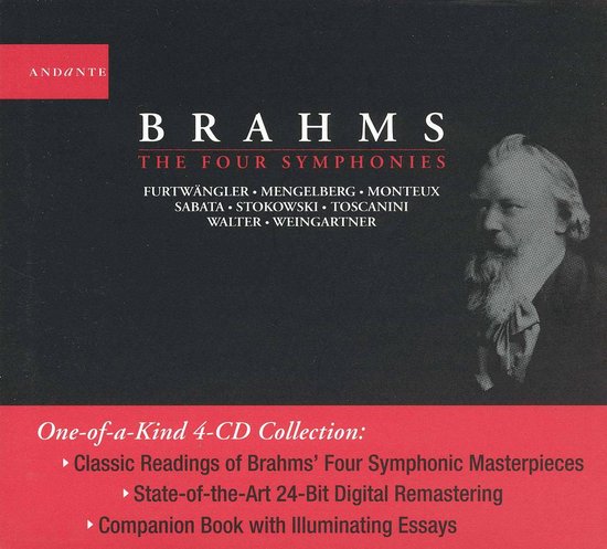 Brahms: The Four Symphonies, Berliner Philharmoniker | Muziek | bol