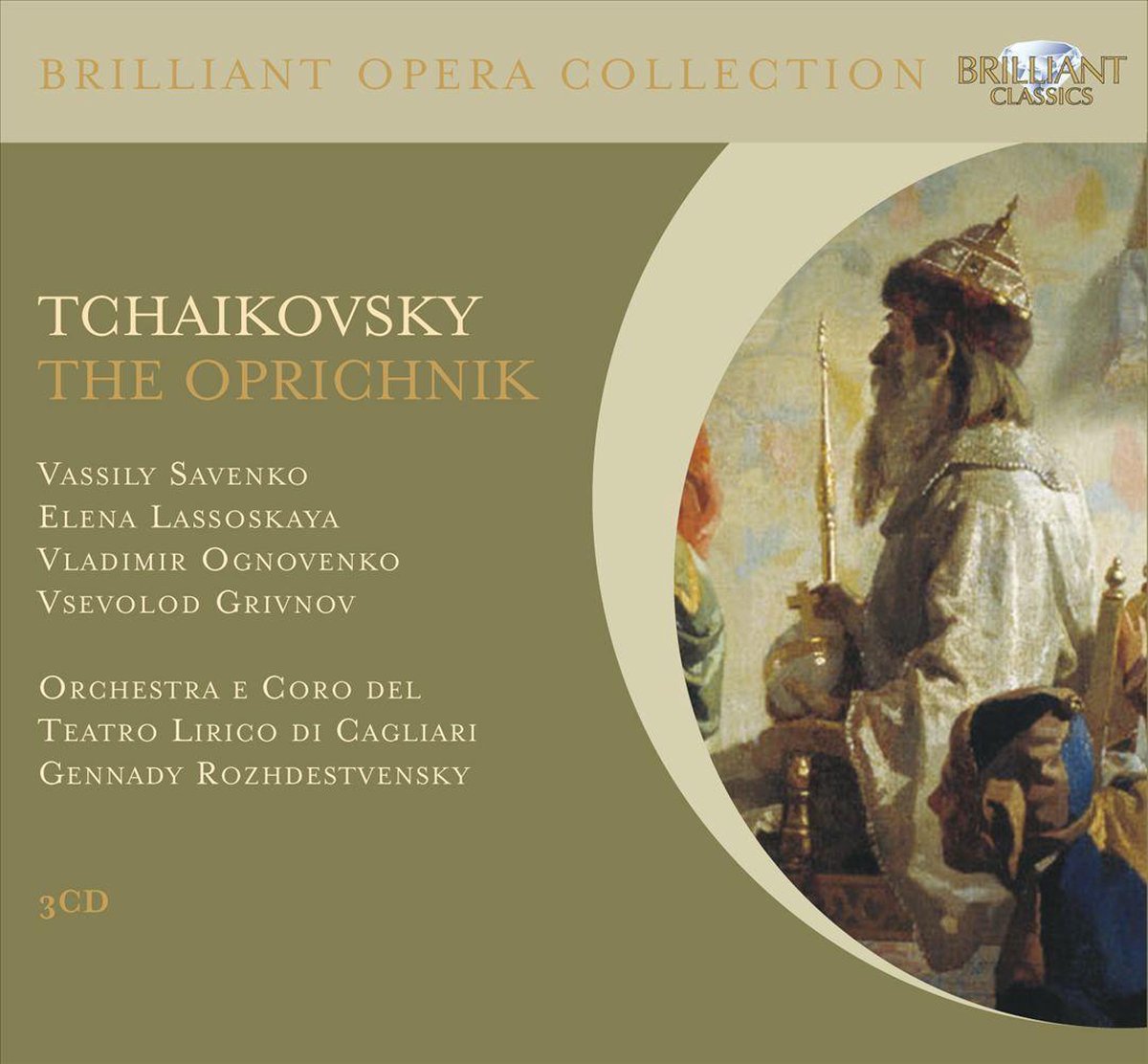 Tchaikovsky: The Oprichnik, Elena Lassoskaya | CD (album) | Muziek ...
