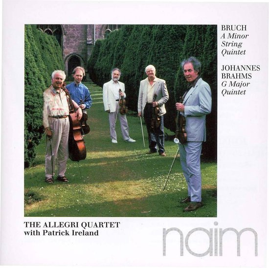 Bruch: A minor String Quintet; Brahms: G major Quintet, Patrick Ireland | Muziek | bol
