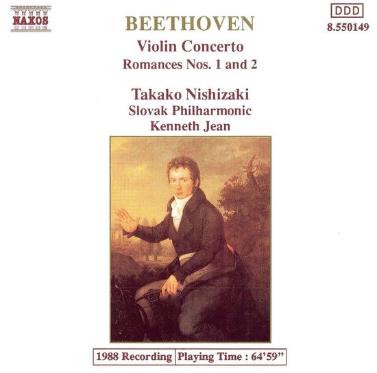 Beethoven: Violin Concerto/Romances Nos. 1 and 2, Takako Nishizaki | Muziek | bol