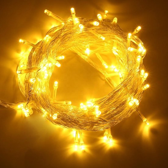 Set van Led gordijn van 10 meter LED Tuinverlichting / Sfeerverlichting ...