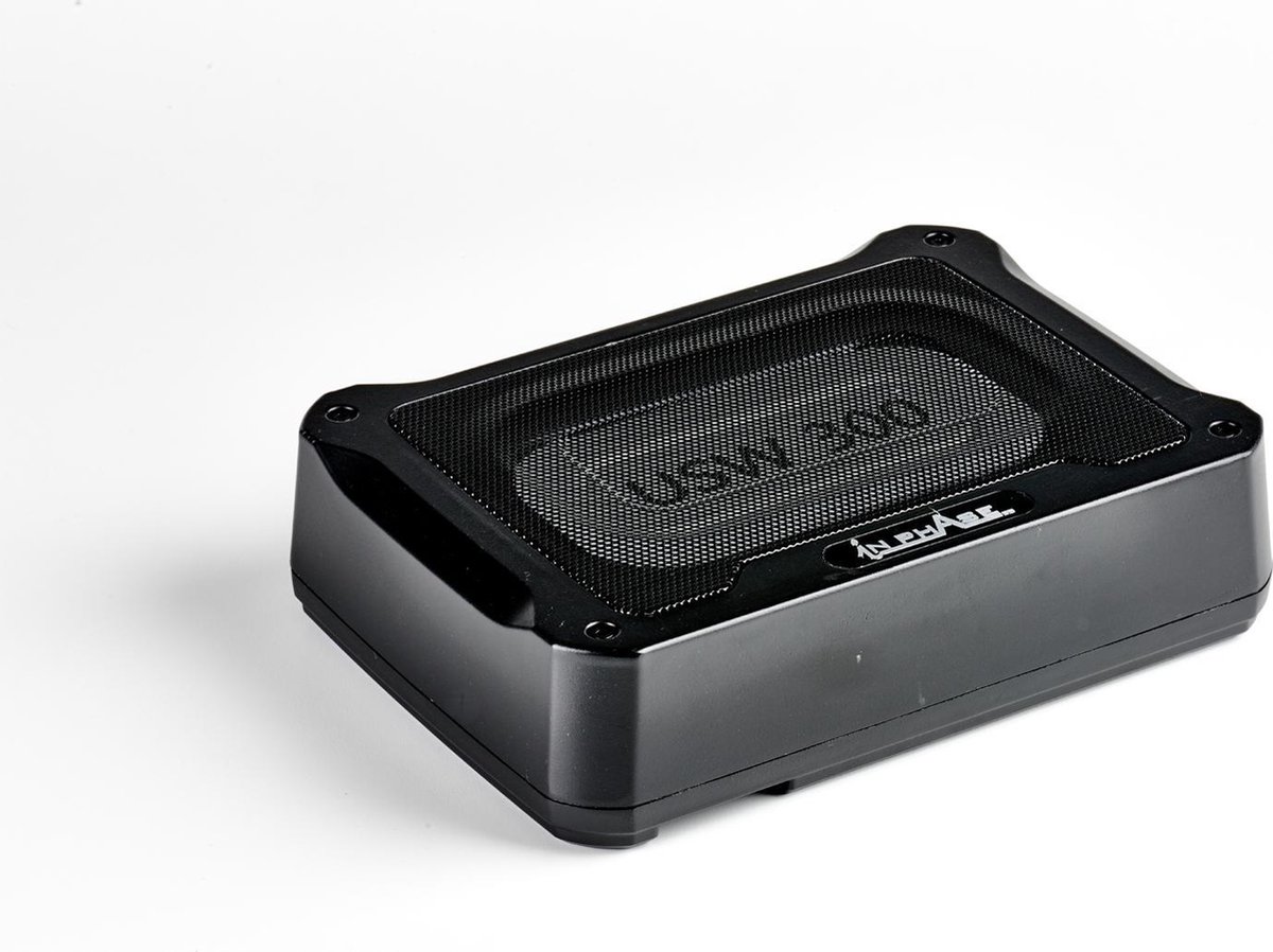 INPHASE USW 300 - Underseat Subwoofer met Remote | 300WATT | bol.com