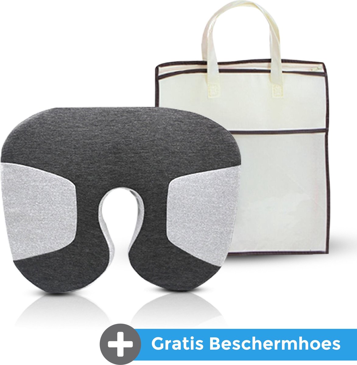 Comfort Zitkussen - Traag schuim Stuitkussen- Stuitkussen Donutkussen ...