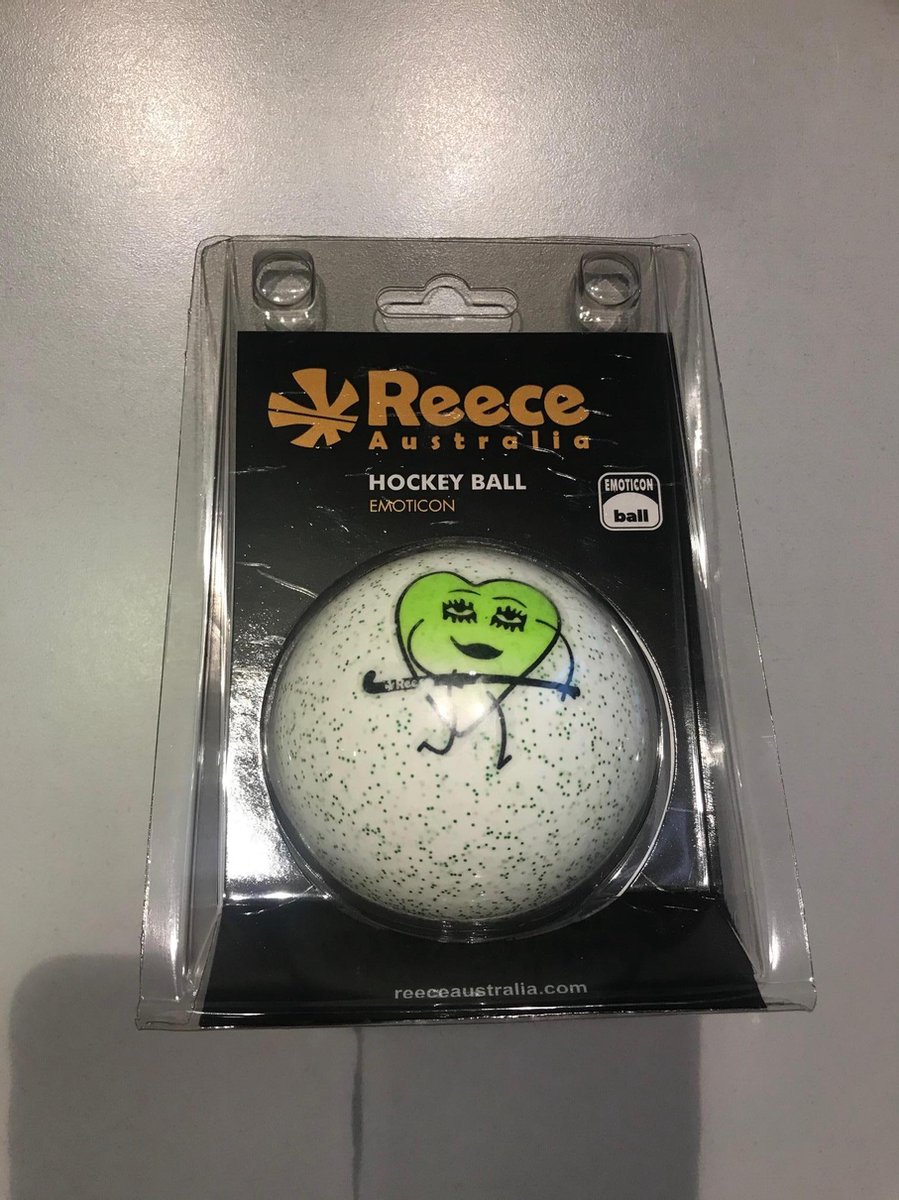 Hockeybal emoticon groen hartje | bol.com