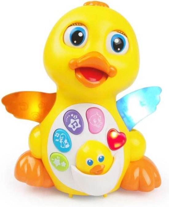 B-Joy Dansende Gele Eend Muziek Speelgoed Kinderen Baby Peuter | bol.com