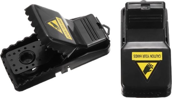 Muizenvallen stuks – Rattenval – Kunststof - 100% Pakkans - Voor binnen ...