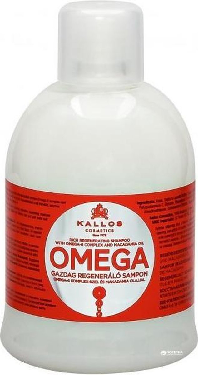 Omega Hair Shampoo 1000ml | bol.com