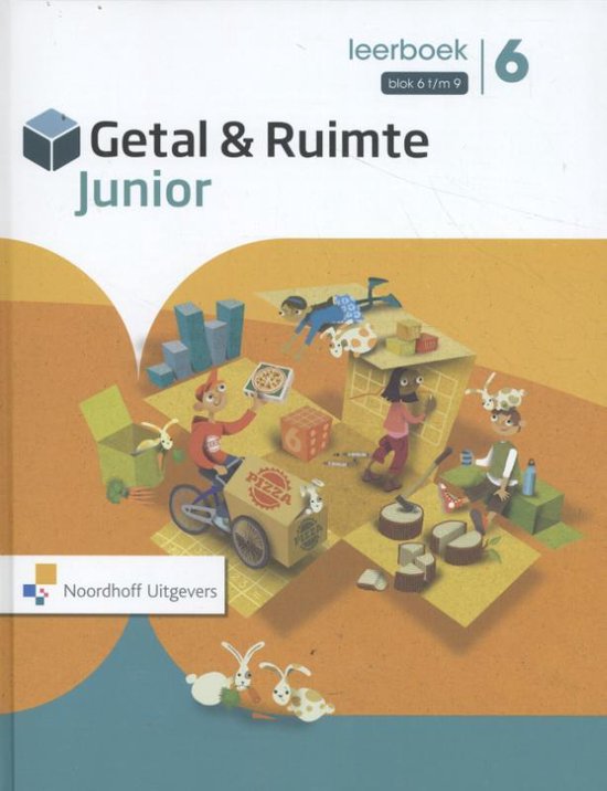 Getal & Ruimte junior Groep 6. Blok 6 t/m 9 Leerboek | 9789001575786 ...