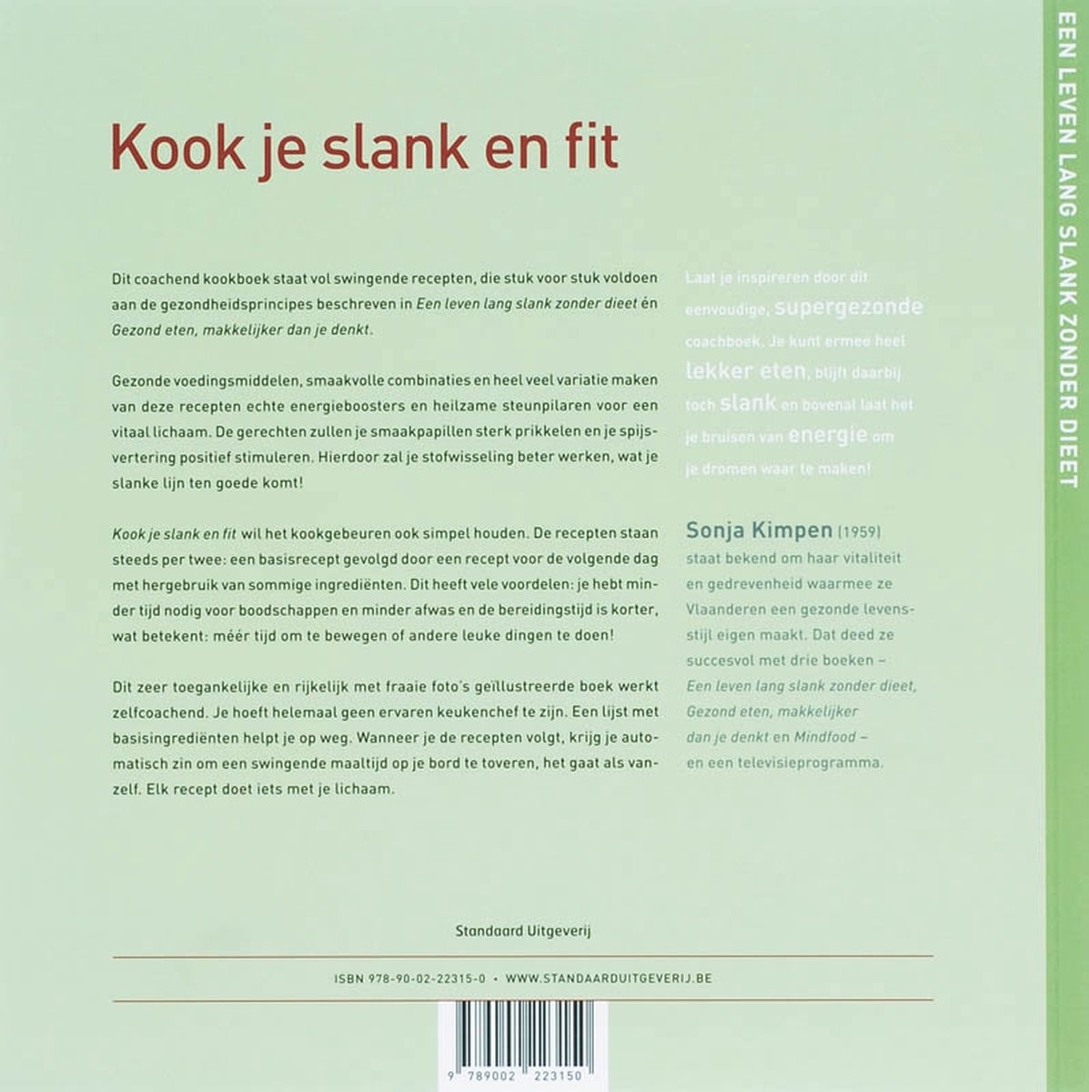 Kook je slank en fit, Sonja Kimpen | 9789002223150 | Boeken | bol.com