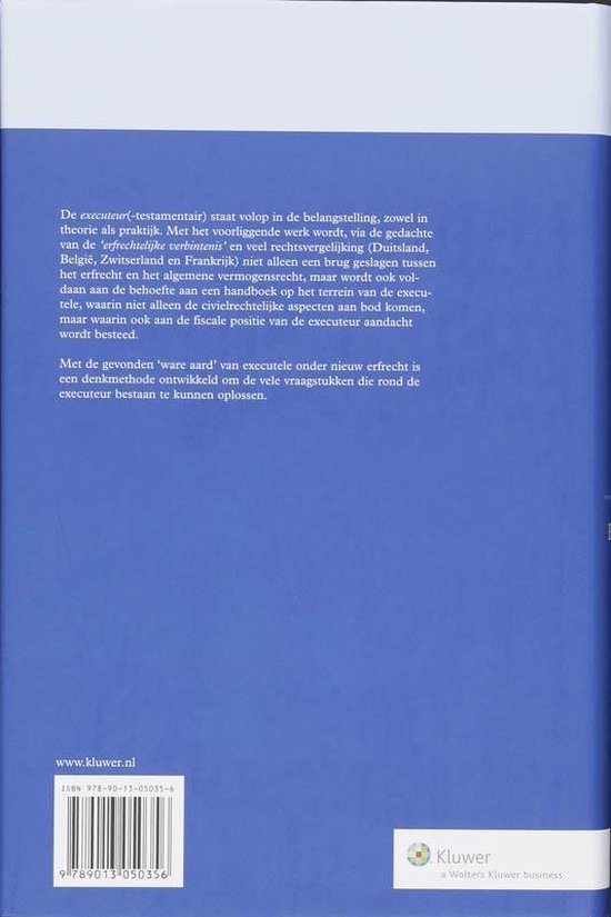 Publicaties vanwege het Centrum voor Notarieel Recht 6 - Executele ...